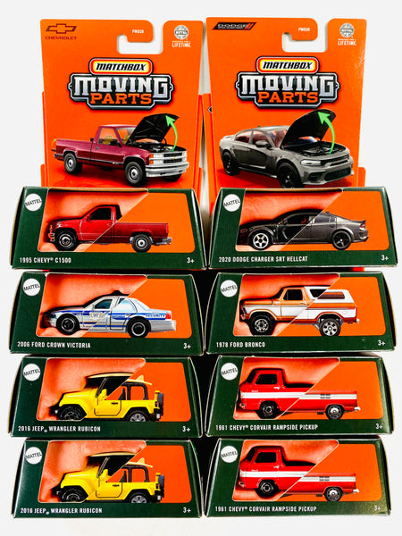 Matchbox 2025 Moving Parts Factory Sealed Case C (8 Cars Matchbox 2025 Moving Parts Factory Sealed Case C (8 Cars