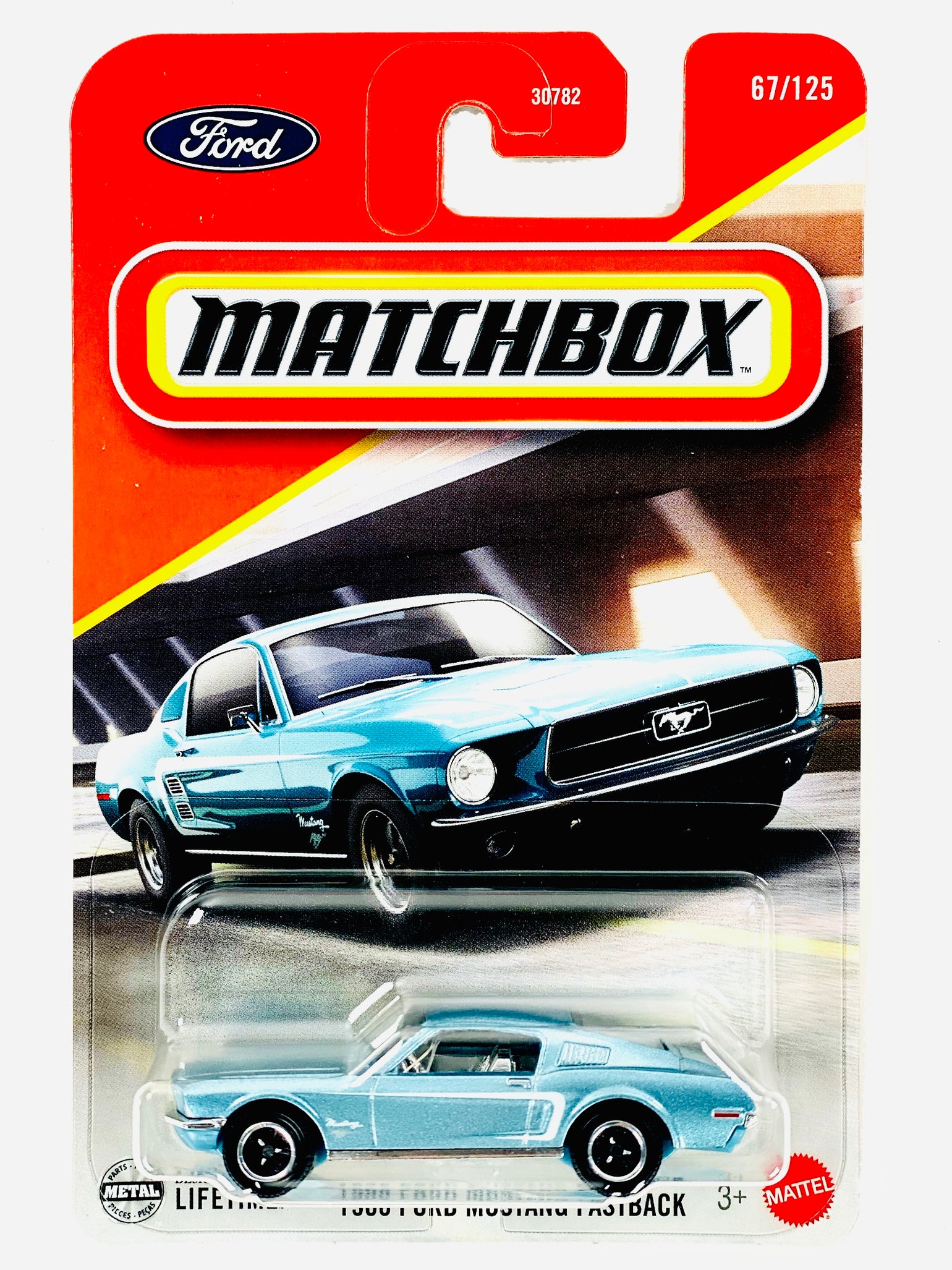 Matchbox 2025 Basic Case M 1968 Ford Mustang Fastback – Jcardiecast