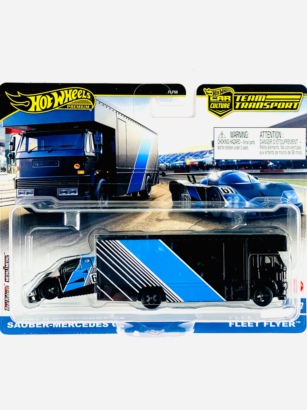 Hot Wheels 2024 Team Transport Case B Sauber-Mercedes C9 Fleet Flyer ...