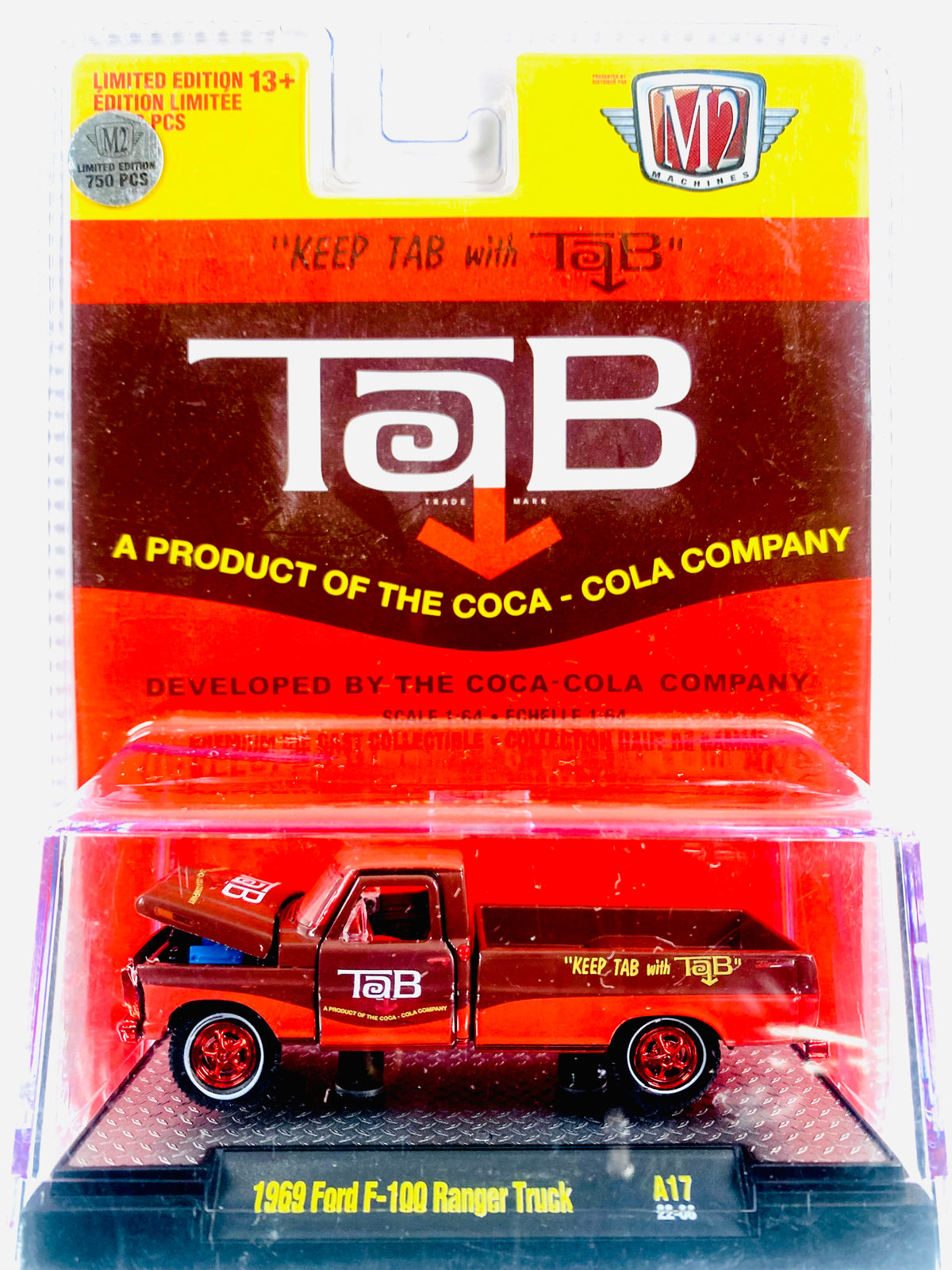 M2 Machine Tab 1969 Ford F-100 Ranger Truck Chase - Damaged – Jcardiecast