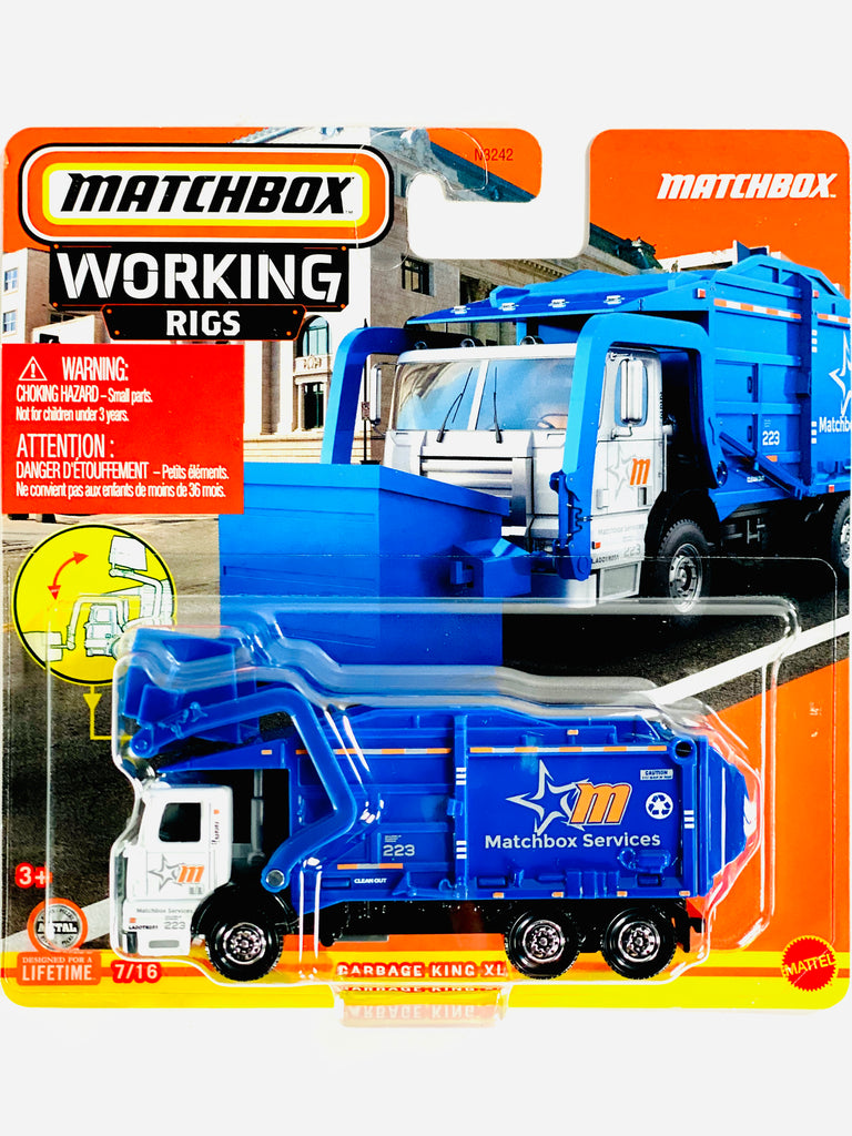Matchbox 2024 Real Working Rigs Case X Garbage King XL – Jcardiecast