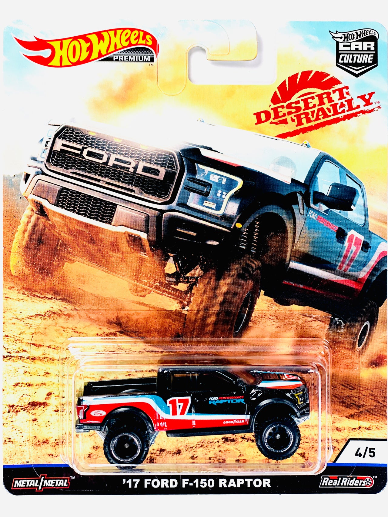 Hot Wheels 2019 Car Culture Desert Rally '17 Ford F-150 Raptor Truck ...