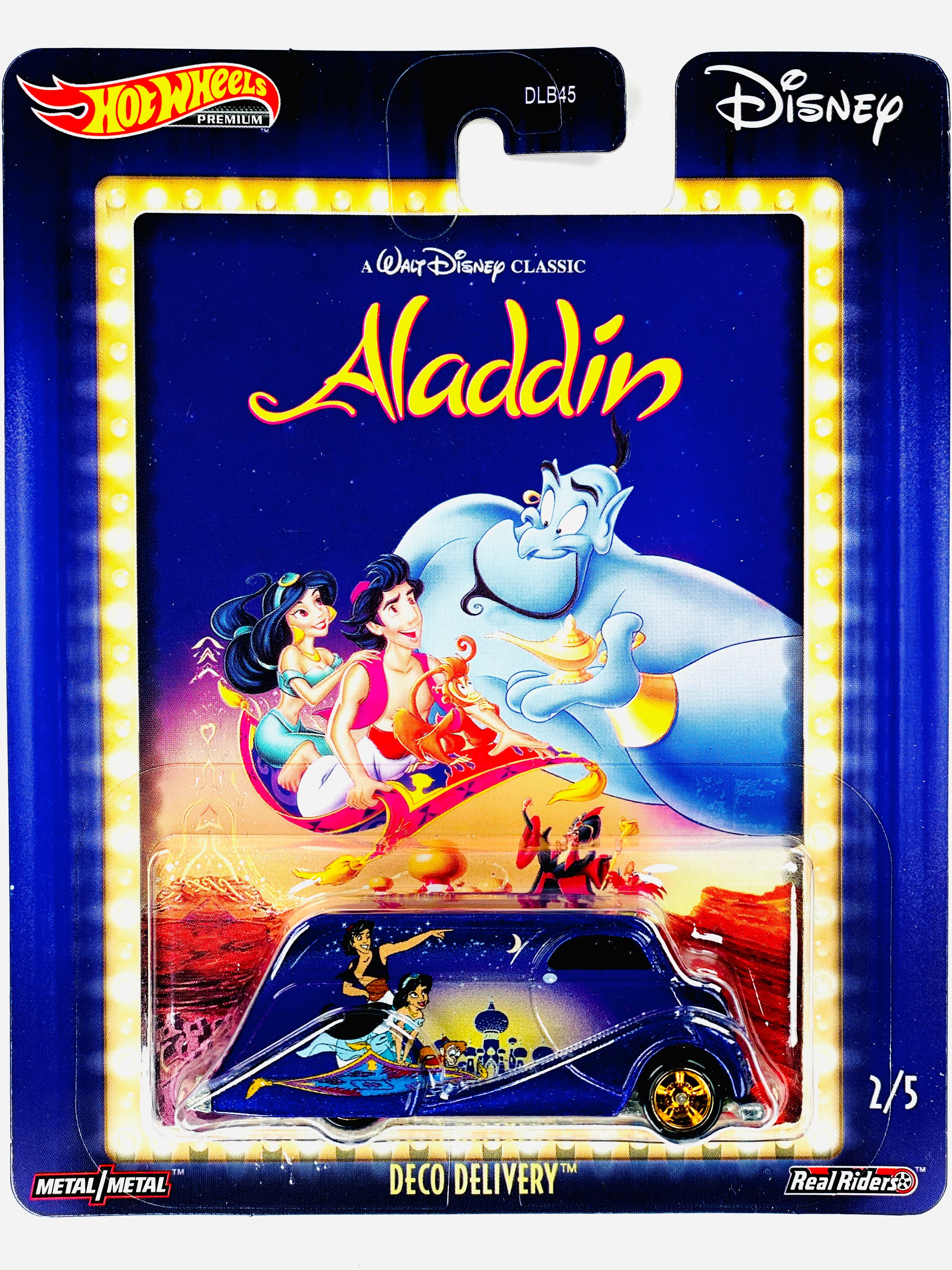 Hot Wheels 2020 Pop Culture Disney Aladdin Deco Delivery - Damaged Car ...