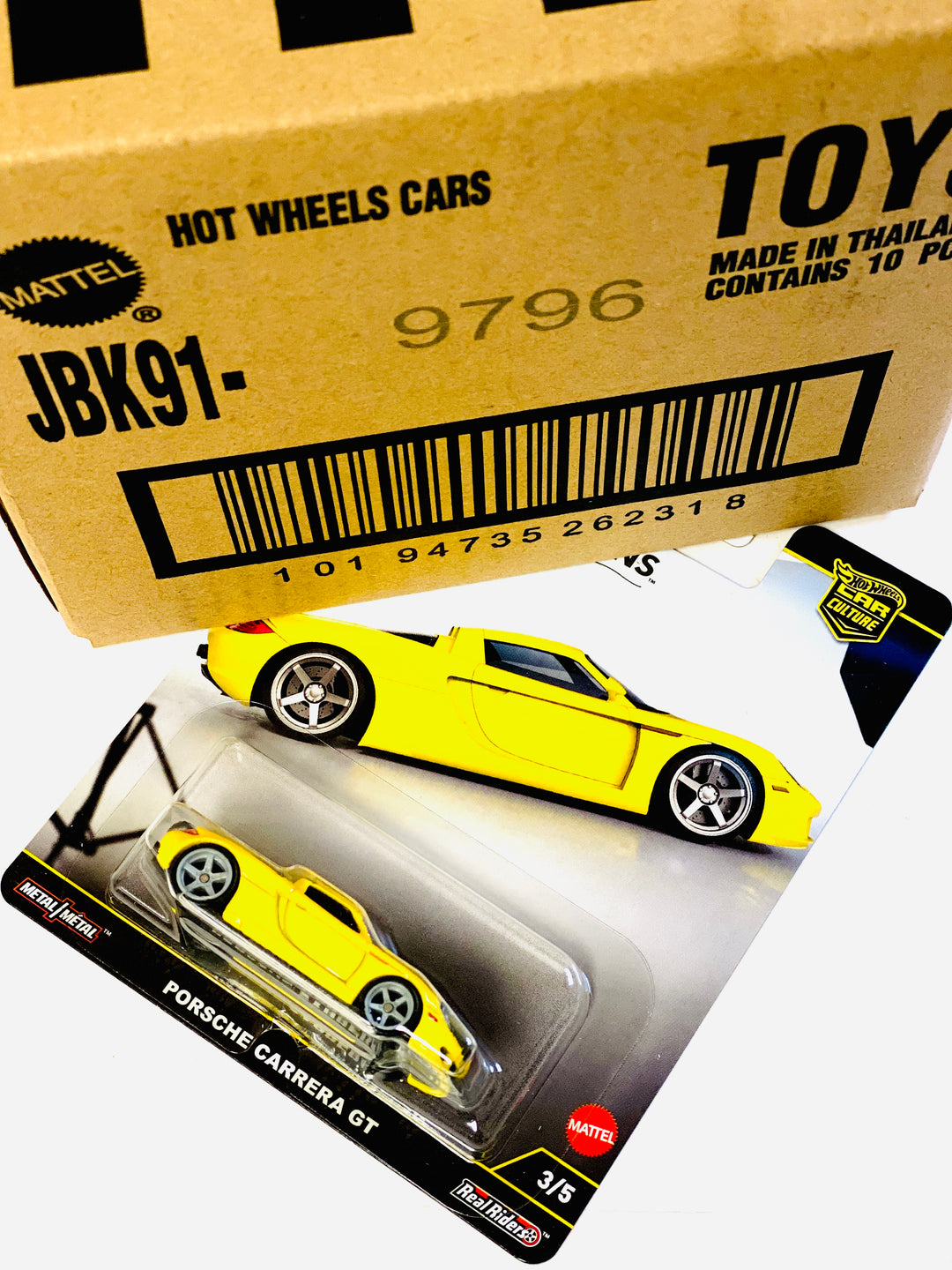 Hot Wheels 2025 Car Culture Porsche Carrera GT Factory Sealed Solid Pa ...