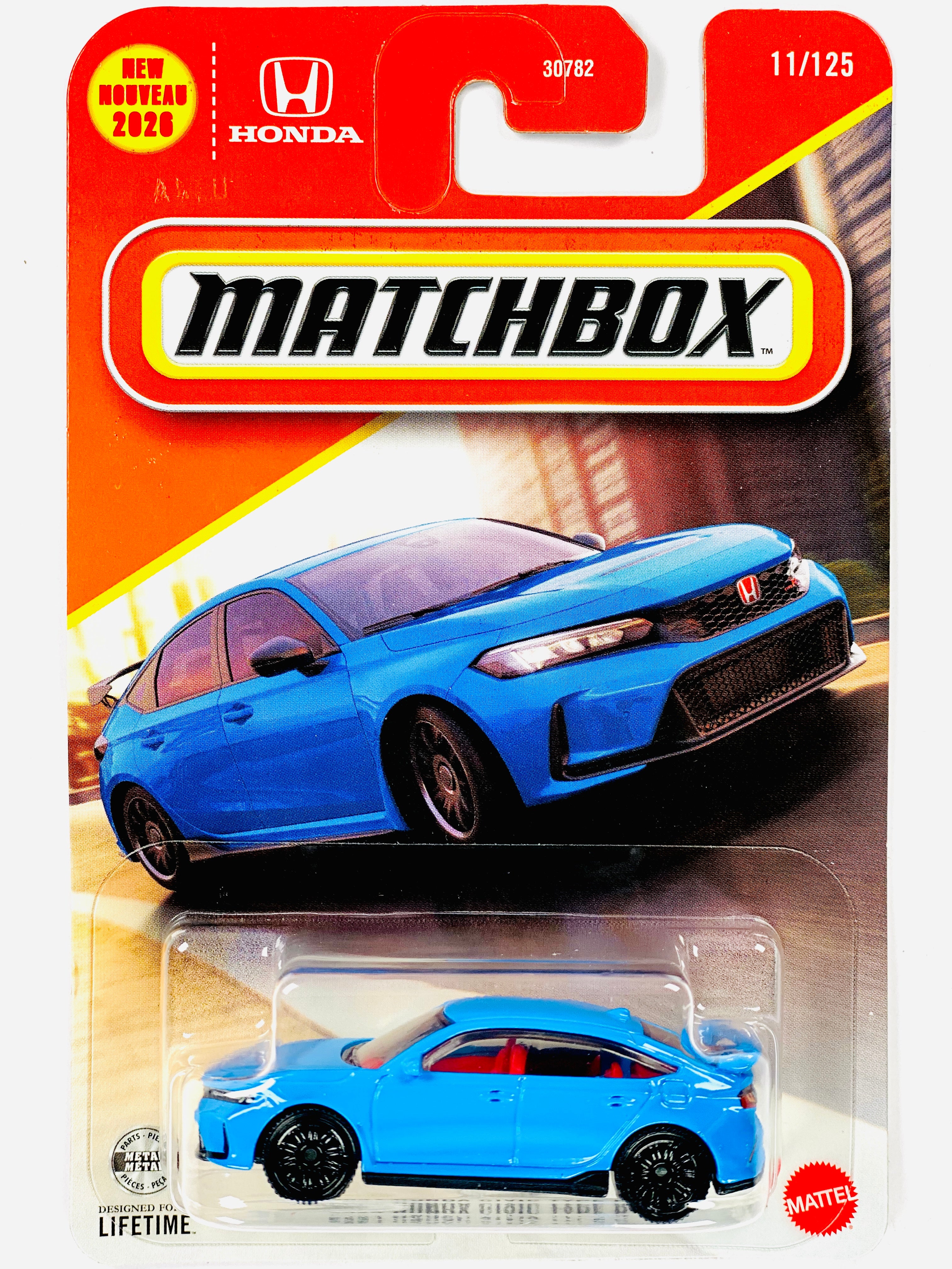 Matchbox 2026 Basic Case A 2024 Honda Civic Type R – Jcardiecast