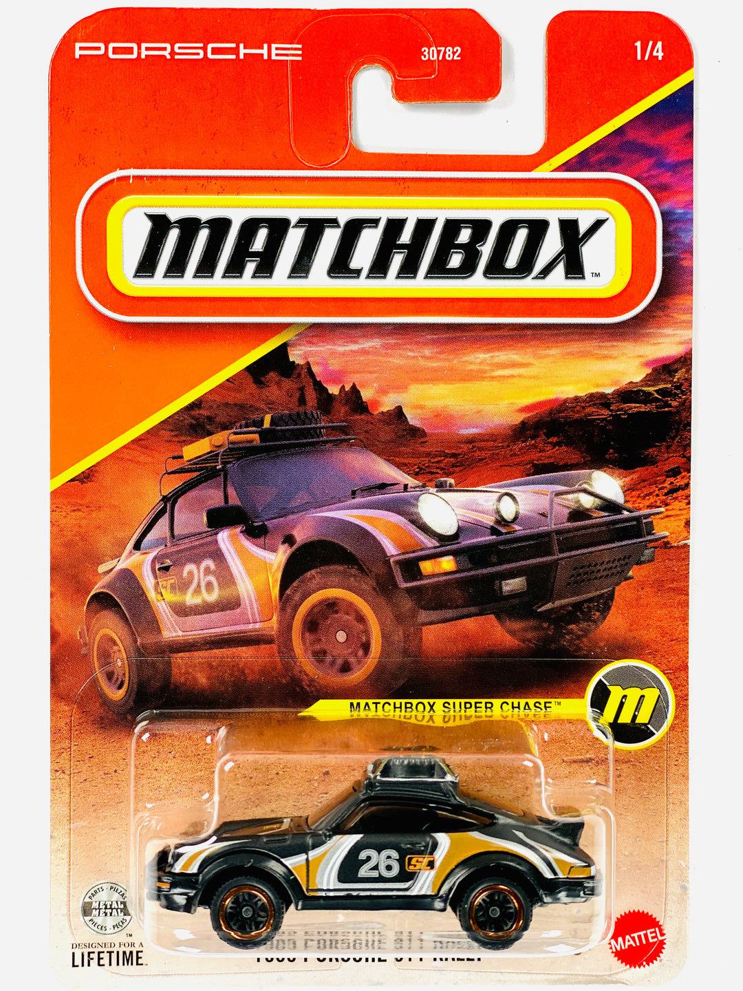 Matchbox 2026 Basic Case A 1985 Porsche 911 Rally - Damaged Card ...