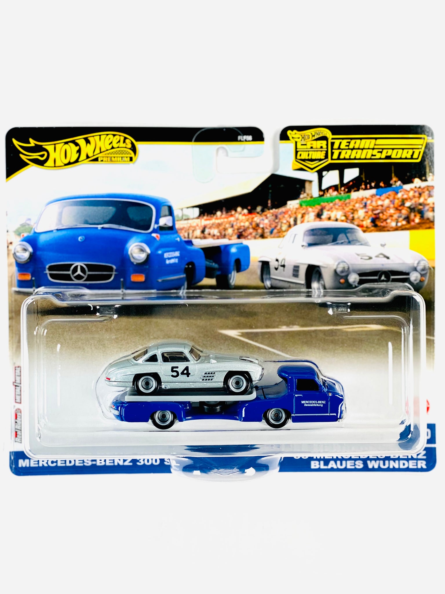 Hot Wheels 2024 Team Transport Case C Mercedes-Benz 300 SL & '55 Merce ...