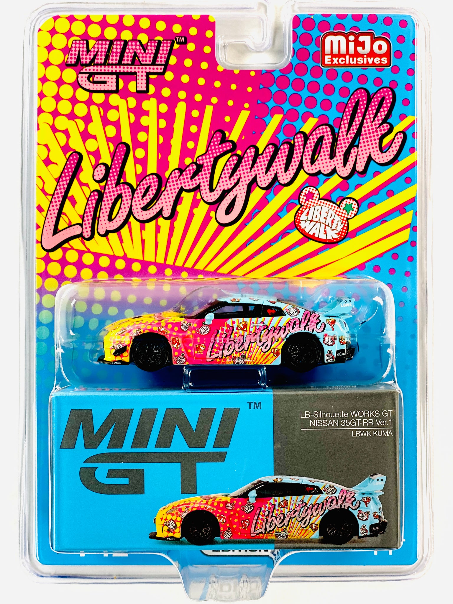 Mini GT Mijo Exclusive LB-Silhouette Works GT Nissan 35GT-RR Ver.1 LBW ...