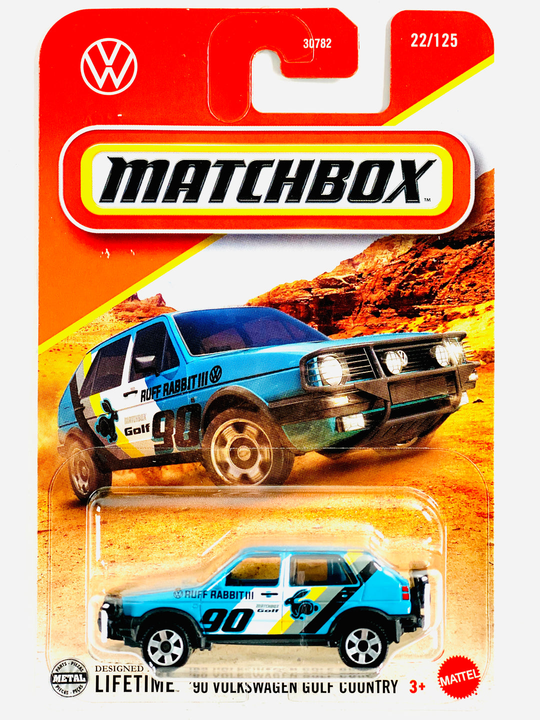 Matchbox 2025 Basic Case D '90 Volkswagen Golf Country – Jcardiecast