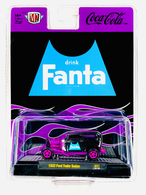 M2 Machines Coca Cola Fanta 1932 Ford Tudor Sedan Chase - Damaged Blis ...