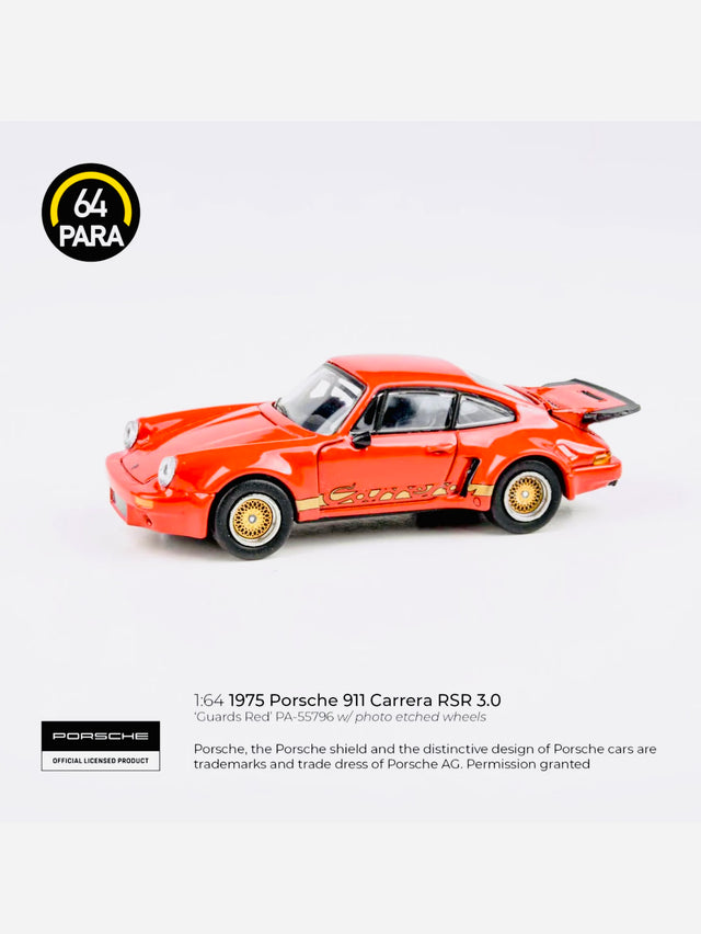 Para64 Factory Sealed Porsche 911 Carrera RSR 3.0 Guards Red (LHD ...