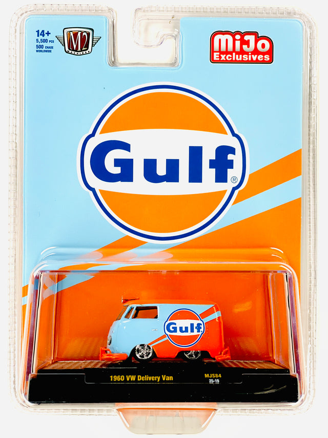 M2 Machines Mijo Exclusive GULF 1960 Volkswagen Delivery Van Custom ...